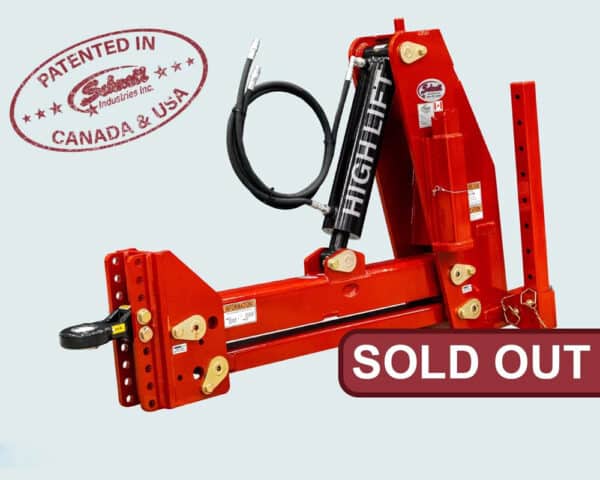 High Lift Planter Hitch for Case IH with Swivel Ball Pintle - Schnell ...